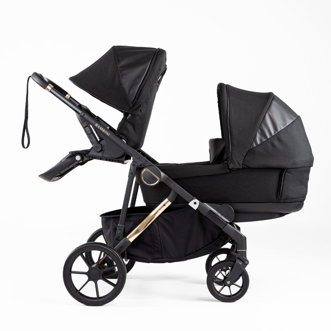 LISBON Single-to-Double Pram – Bambini Prams