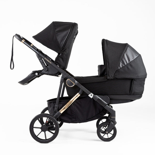 LISBON Single-to-Double Pram Noah Gold – Bambini Prams